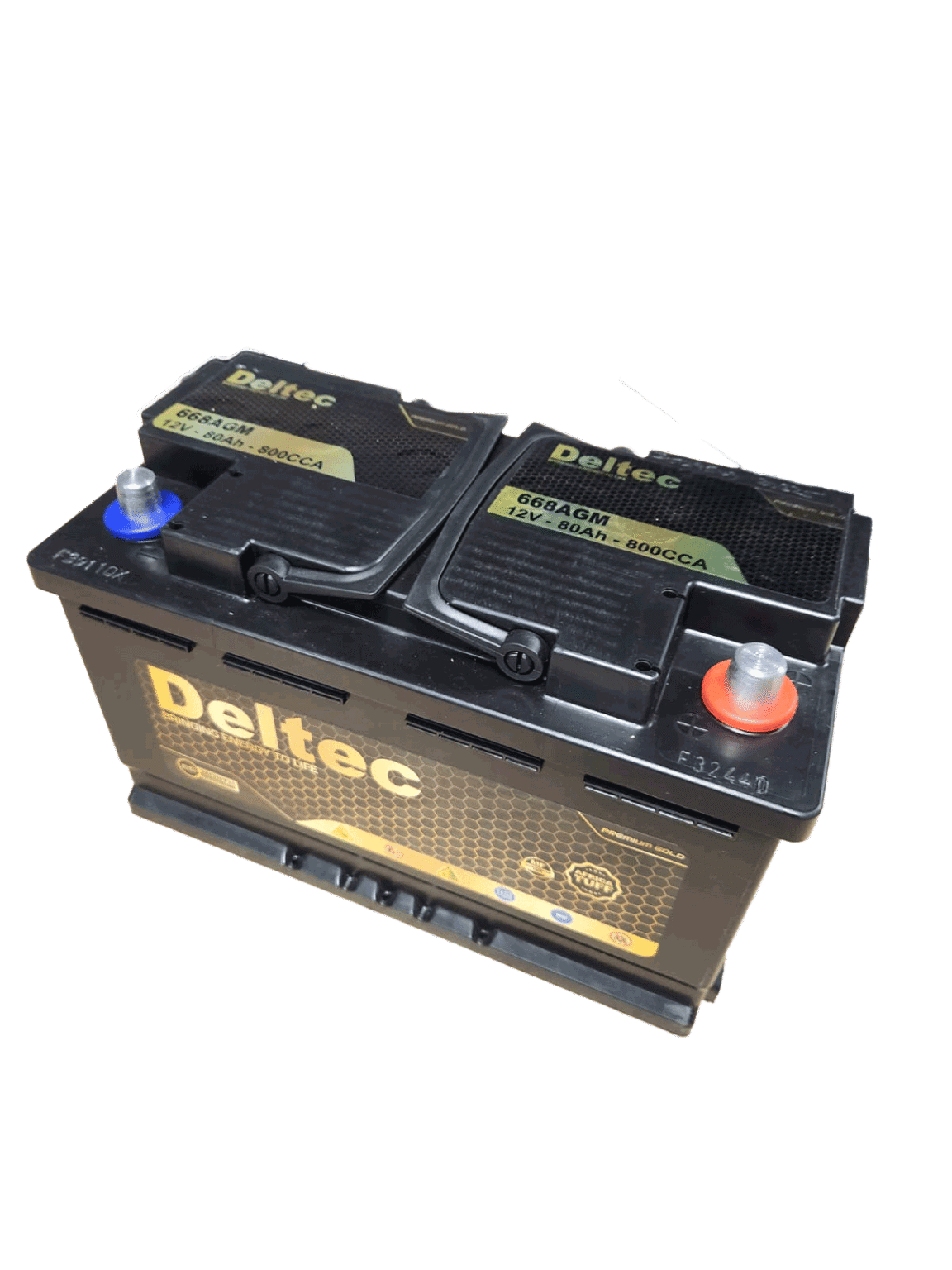 668AGM Deltec Battery for Light and Passenger Vehicles