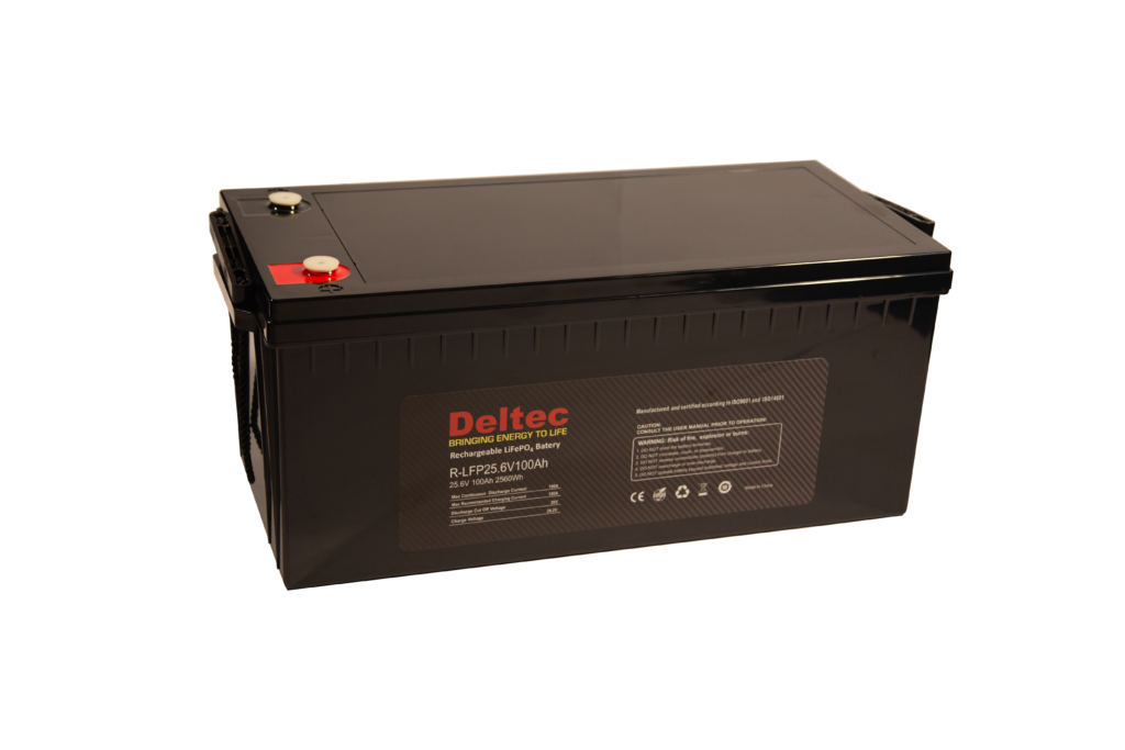 668AGM Deltec Battery for Light and Passenger Vehicles
