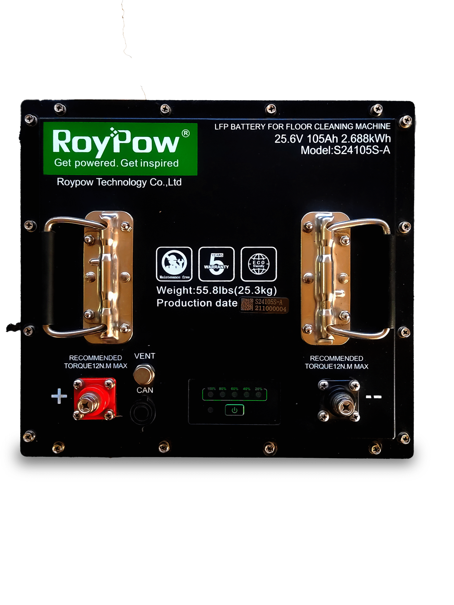 668AGM Deltec Battery for Light and Passenger Vehicles